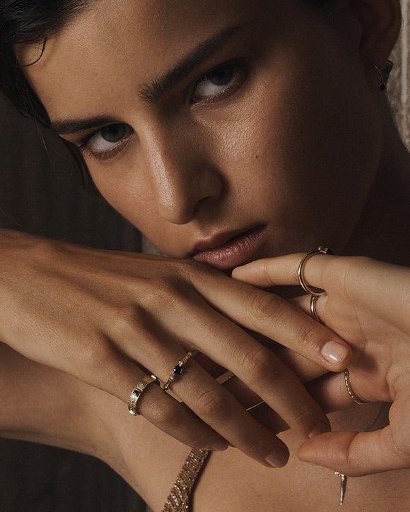 Gold Rings | 18K Gold Vermeil & Solid Gold – Temple of the Sun Jewellery