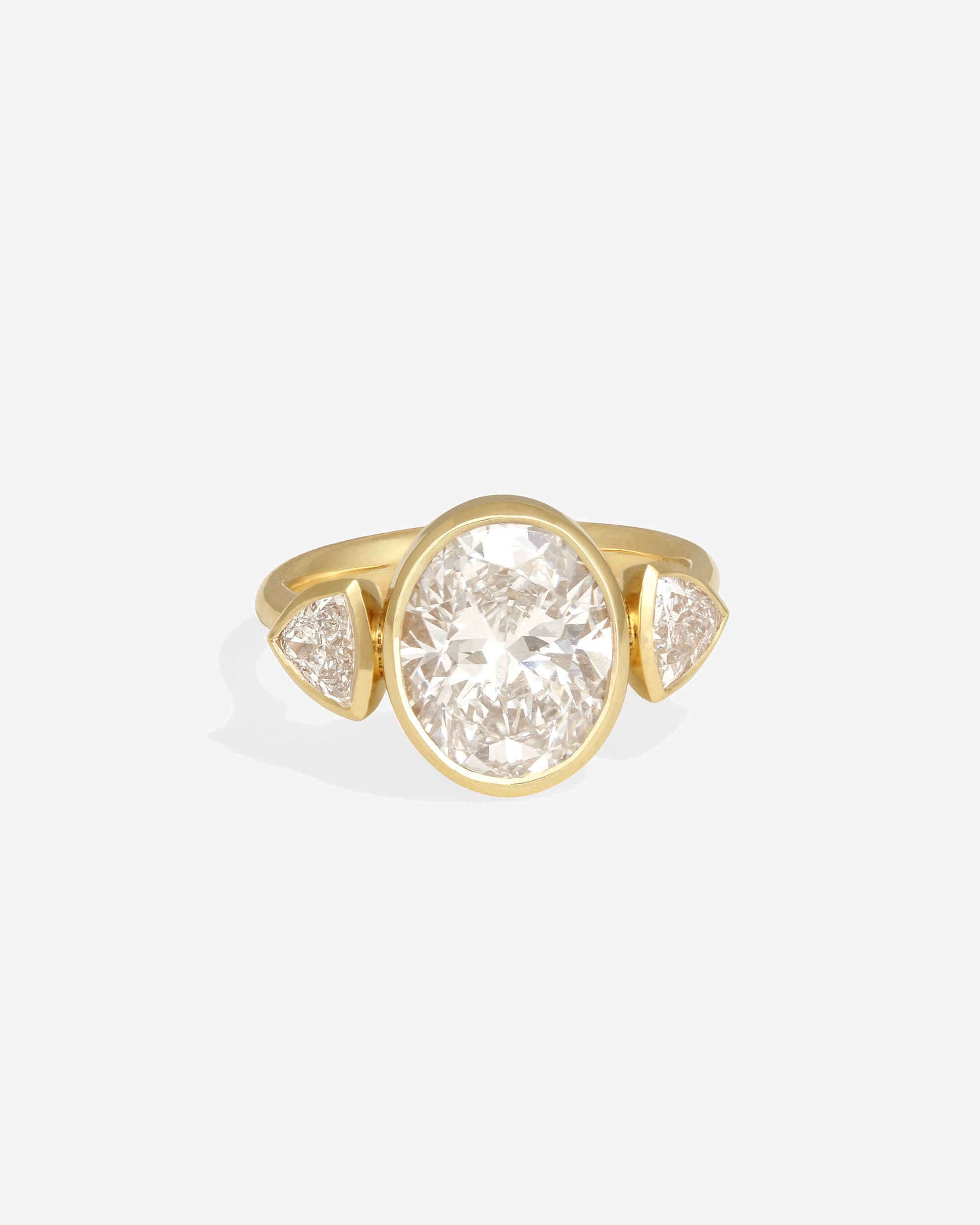Lumen Trilogy Ring Diamond Solid Gold