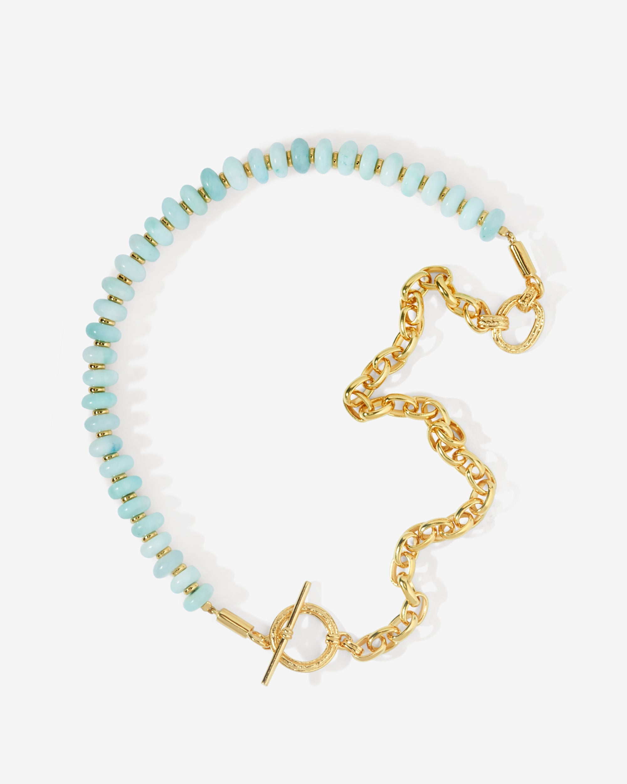Cyan Necklace Gold Vermeil – Temple of the Sun Jewellery