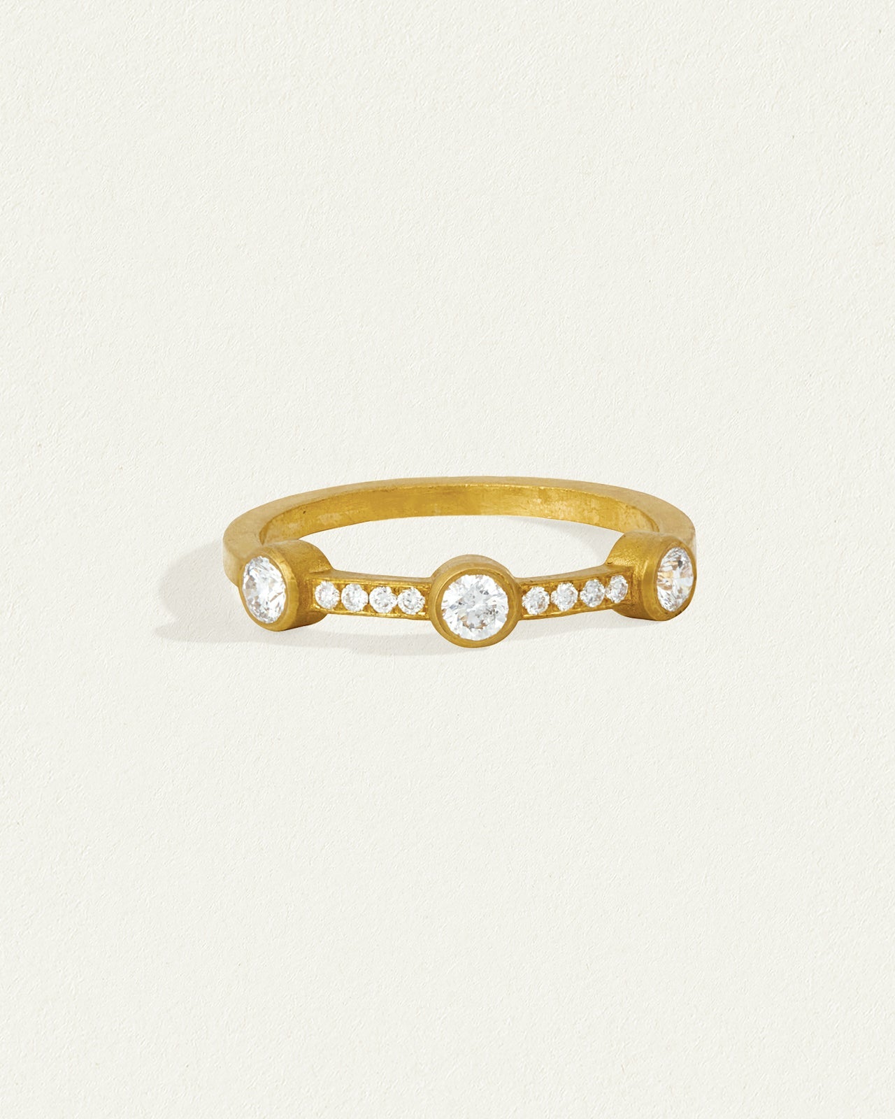 Ender Ring Diamond Solid Gold – Temple of the Sun Jewellery