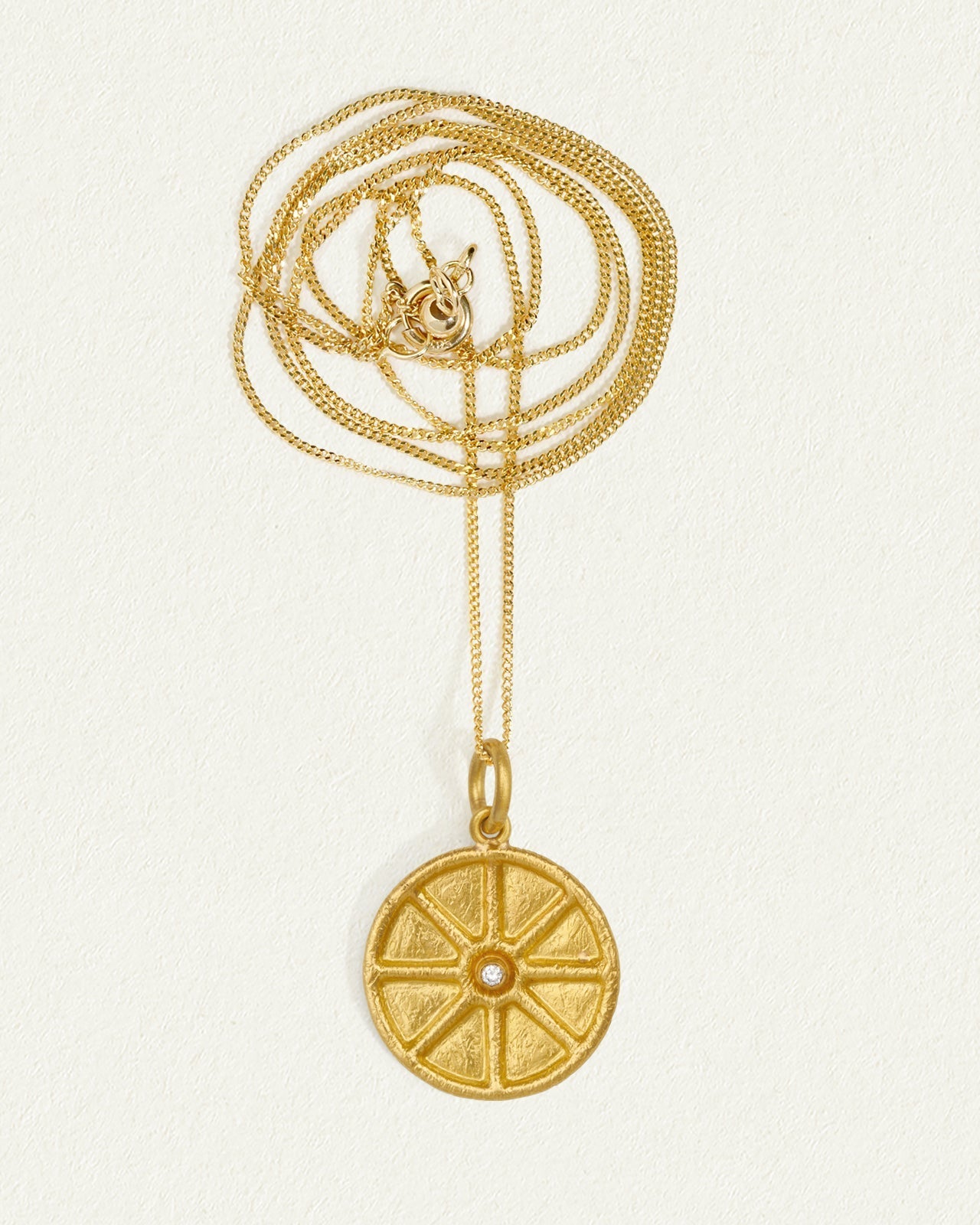 Ishtar Star Necklace Solid Gold – Temple of the Sun Jewellery