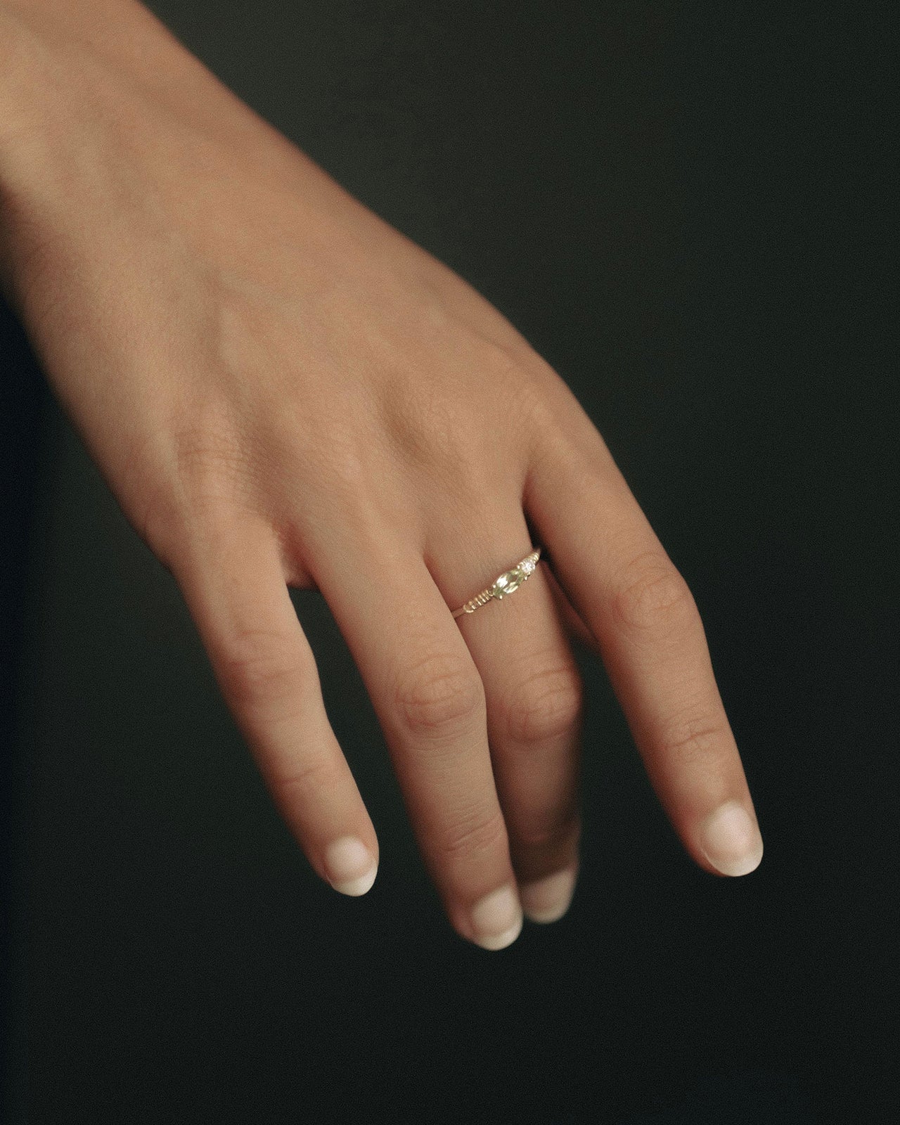 Jasmine Ring Morganite Diamond Solid Gold – Temple of the Sun Jewellery