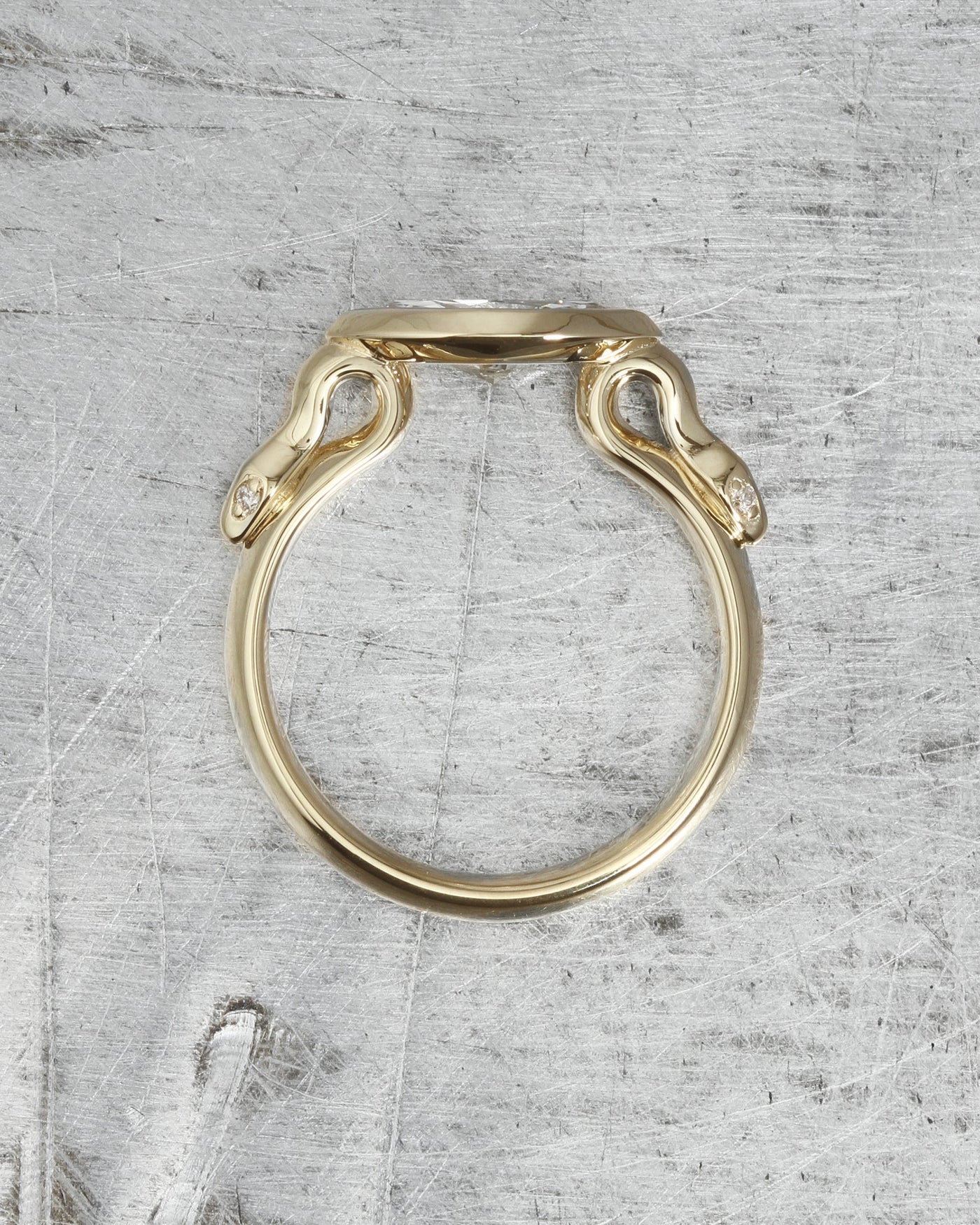 Juno Ring Diamond Solid Gold – Temple of the Sun Jewellery