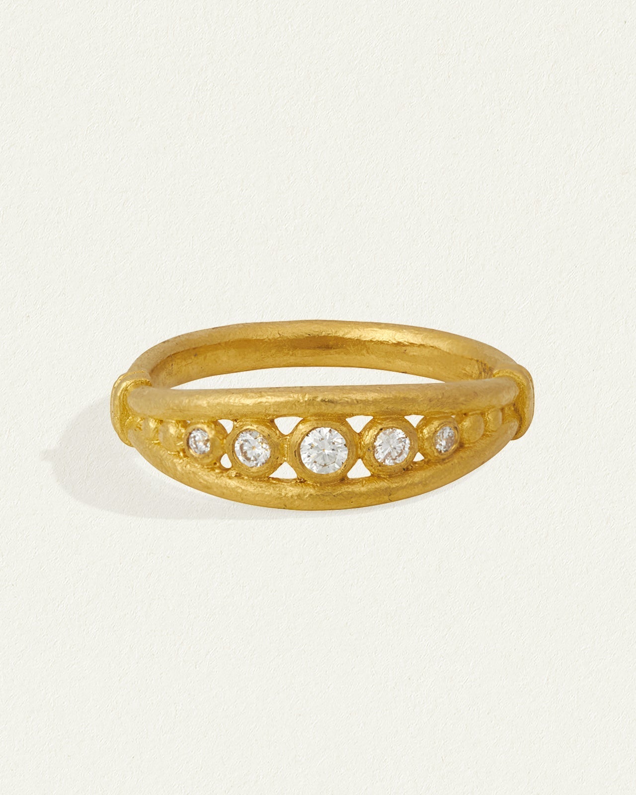 Masa Ring Diamond Solid Gold – Temple of the Sun Jewellery
