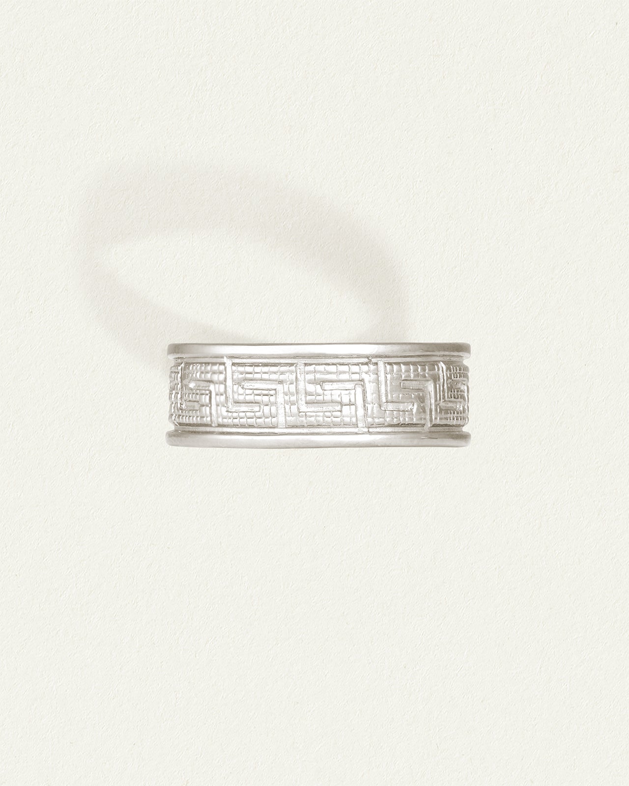 Meander Ring Silver – Temple of the Sun Jewellery