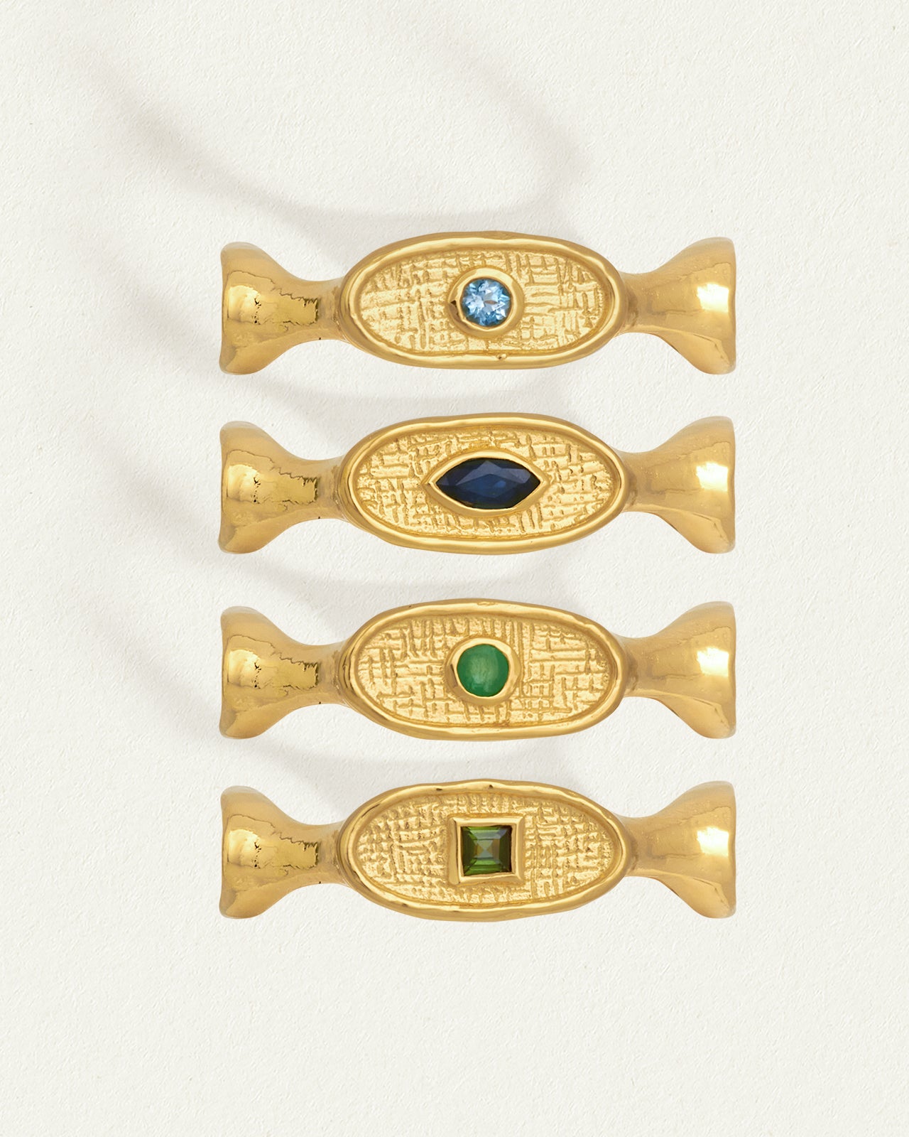 Mira Seal Ring Gold Vermeil – Temple of the Sun Jewellery