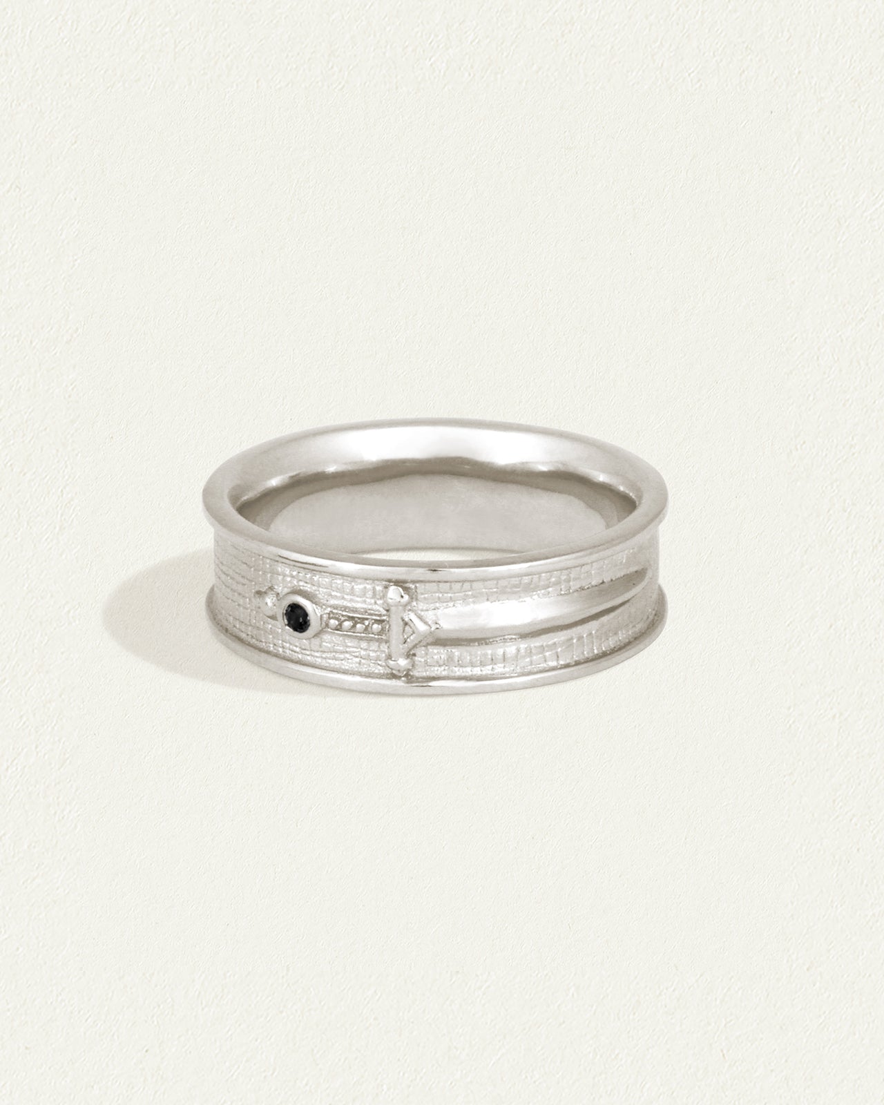 Valor Ring Spinel Silver – Temple of the Sun Jewellery