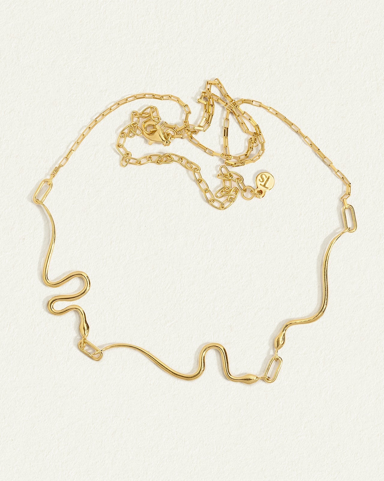 Sibilant Necklace Gold Vermeil – Temple of the Sun Jewellery