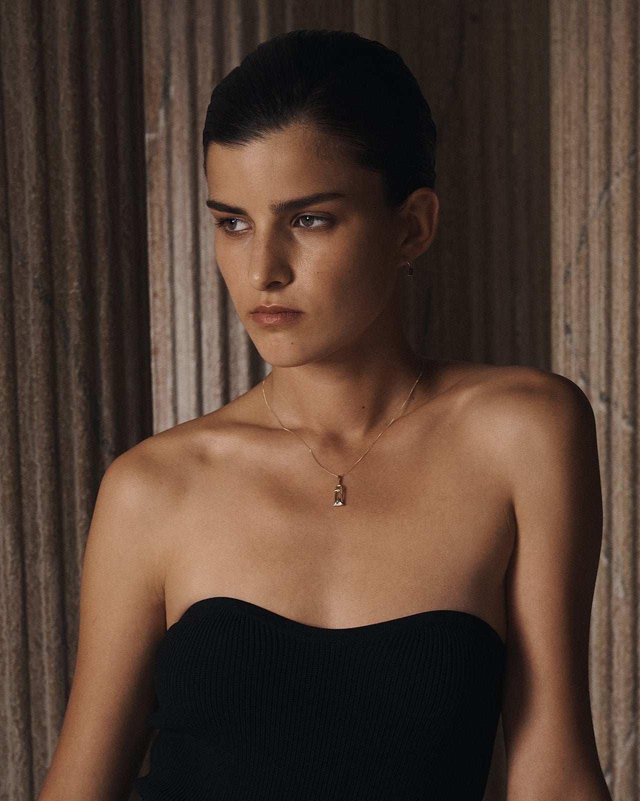 Vale Single Earring Solid Gold – Temple of the Sun Jewellery